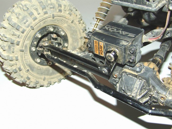 Axial AX10 Ridgecrest Lenkung › RC-HeliCar