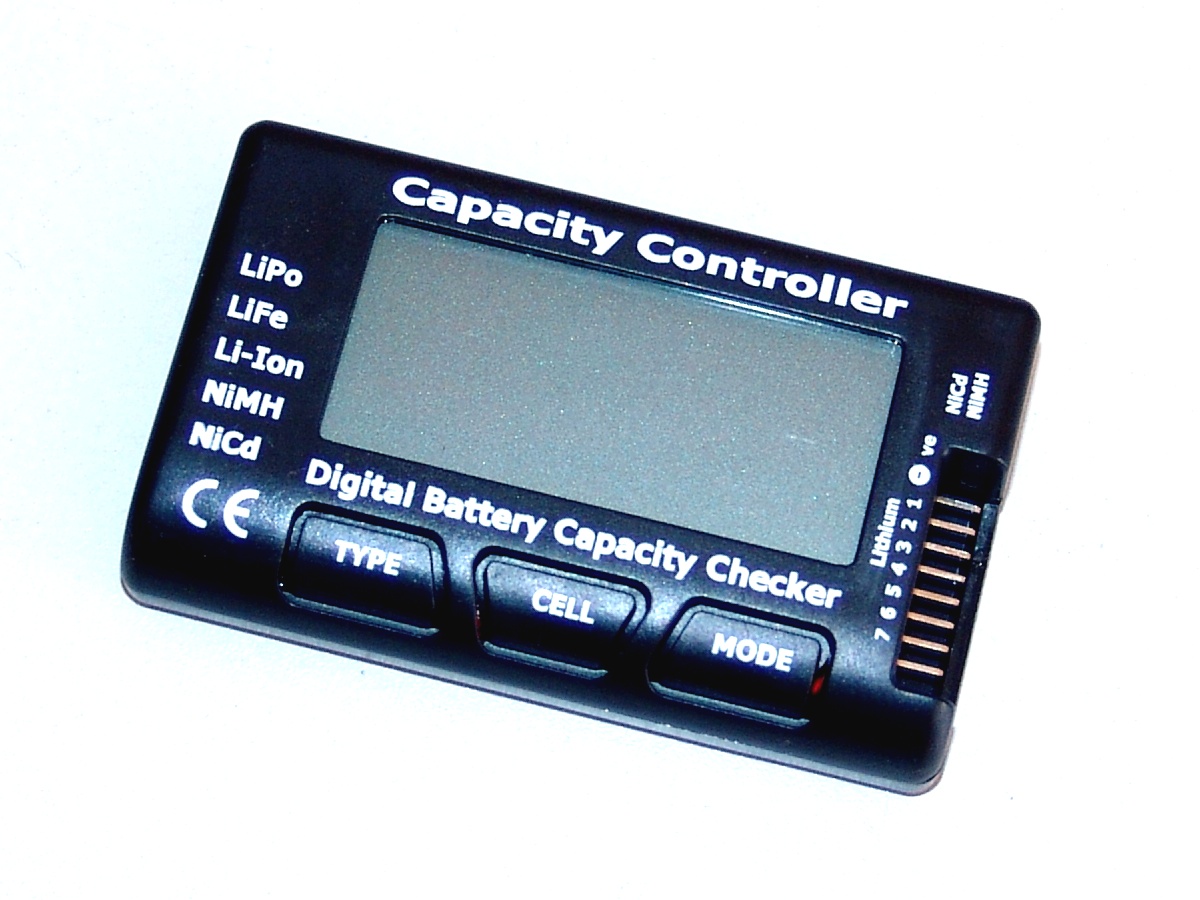 LiPo-Tester mit Display: LiPo Capacity Controller › RC-HeliCar