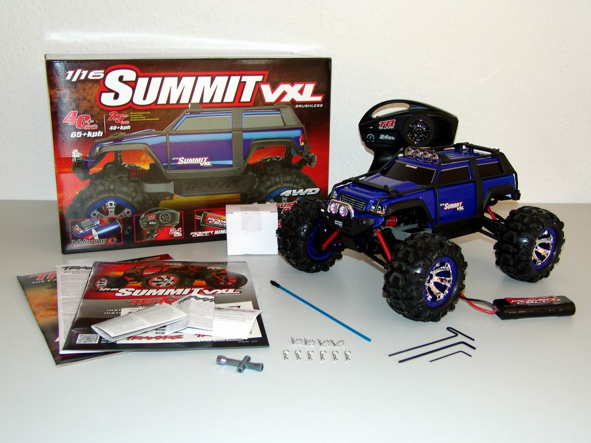 Traxxas Mini die Erste: Summit VXL › RC-HeliCar