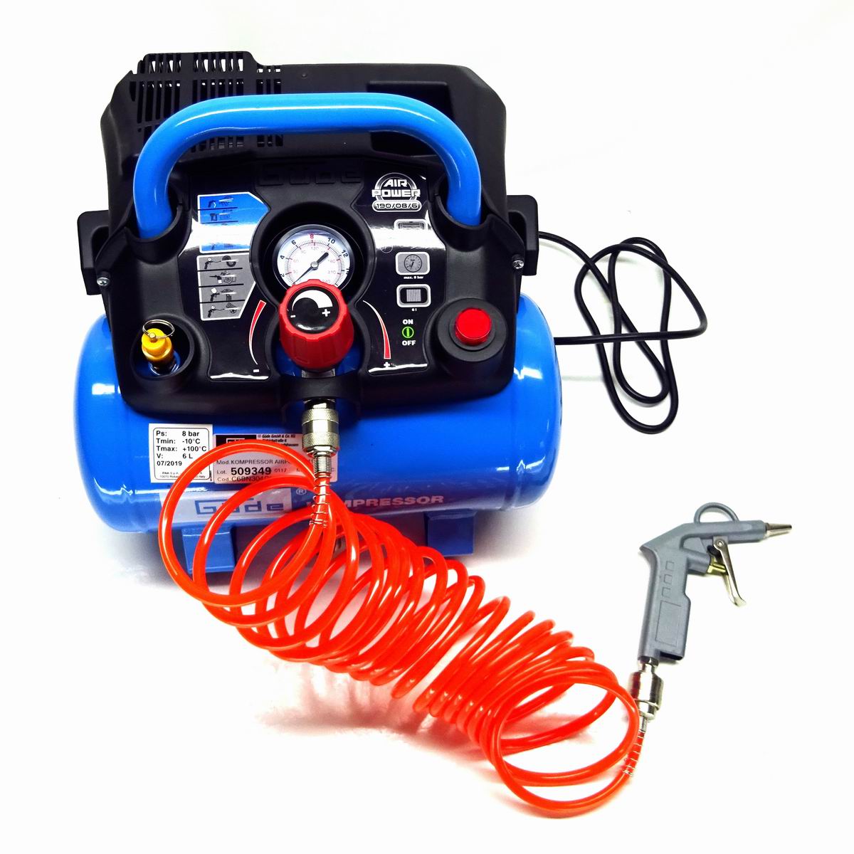 Mini-Kompressor_Güde_Airpower_190-80-6_Betriebsbereit › RC-HeliCar